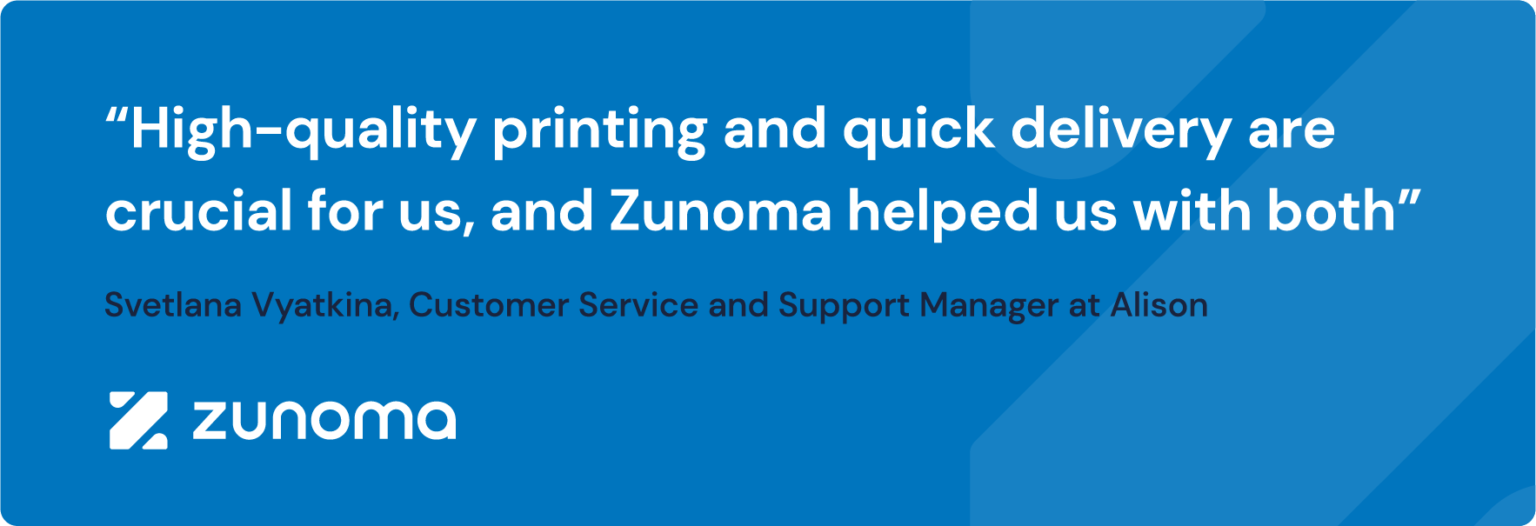Zunoma Customer case study: Alison (Capernaum Limited)